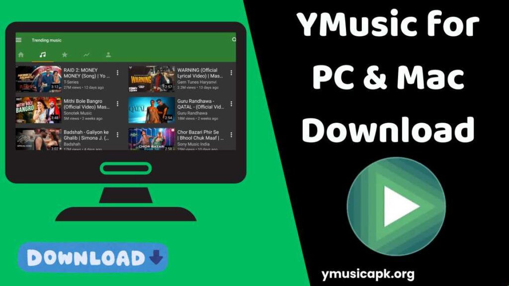 Download YMusic for PC: YouTube Music Player for Windows